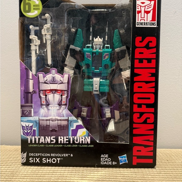 Hasbro | Toys | Transformers Six Shot | Poshmark